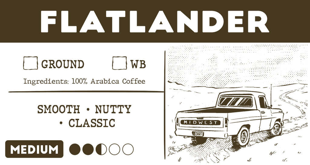 Flatlander | Medium Roast – Dakota Dirt
