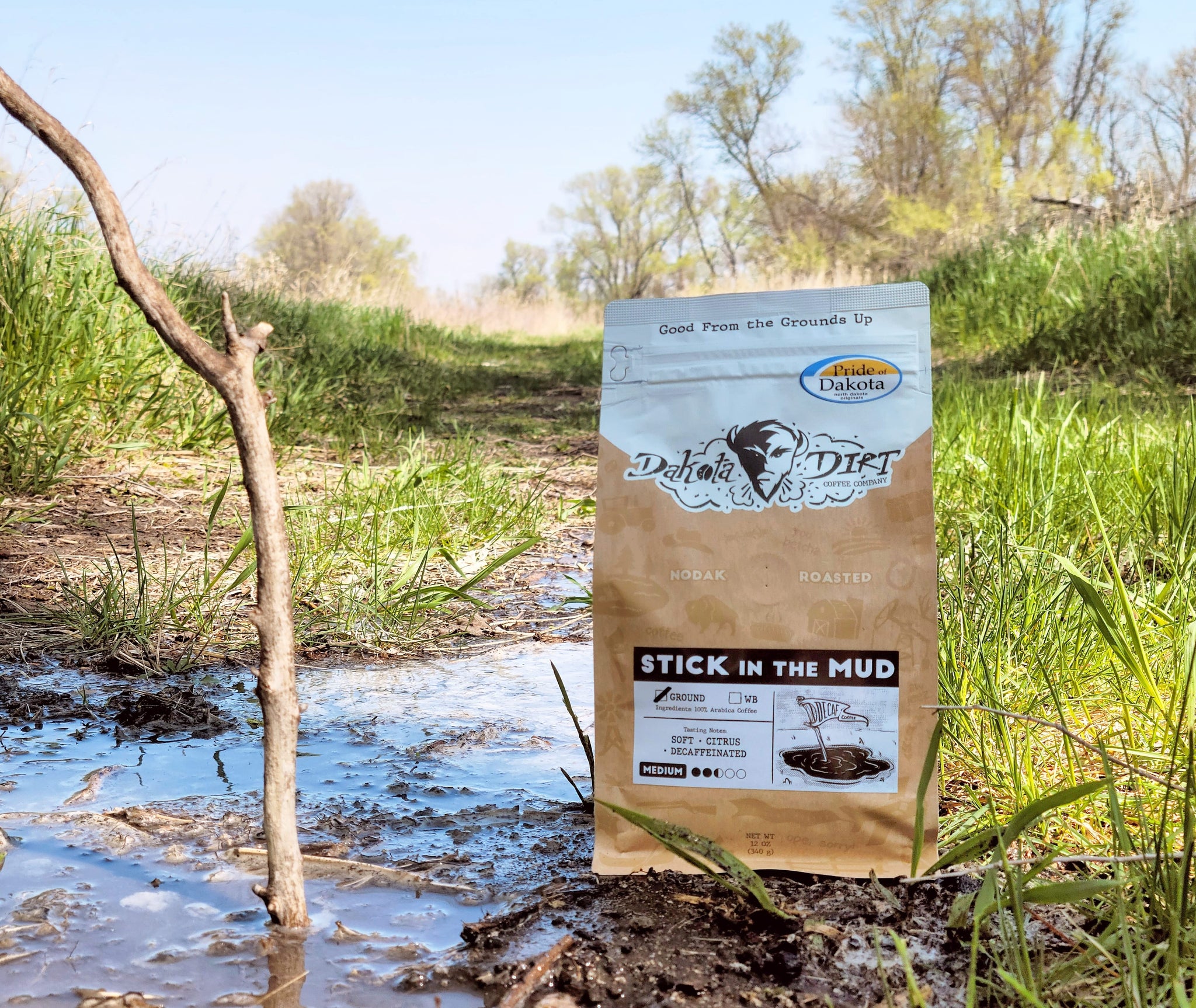 Stick in the Mud (decaf) | Medium Roast – Dakota Dirt